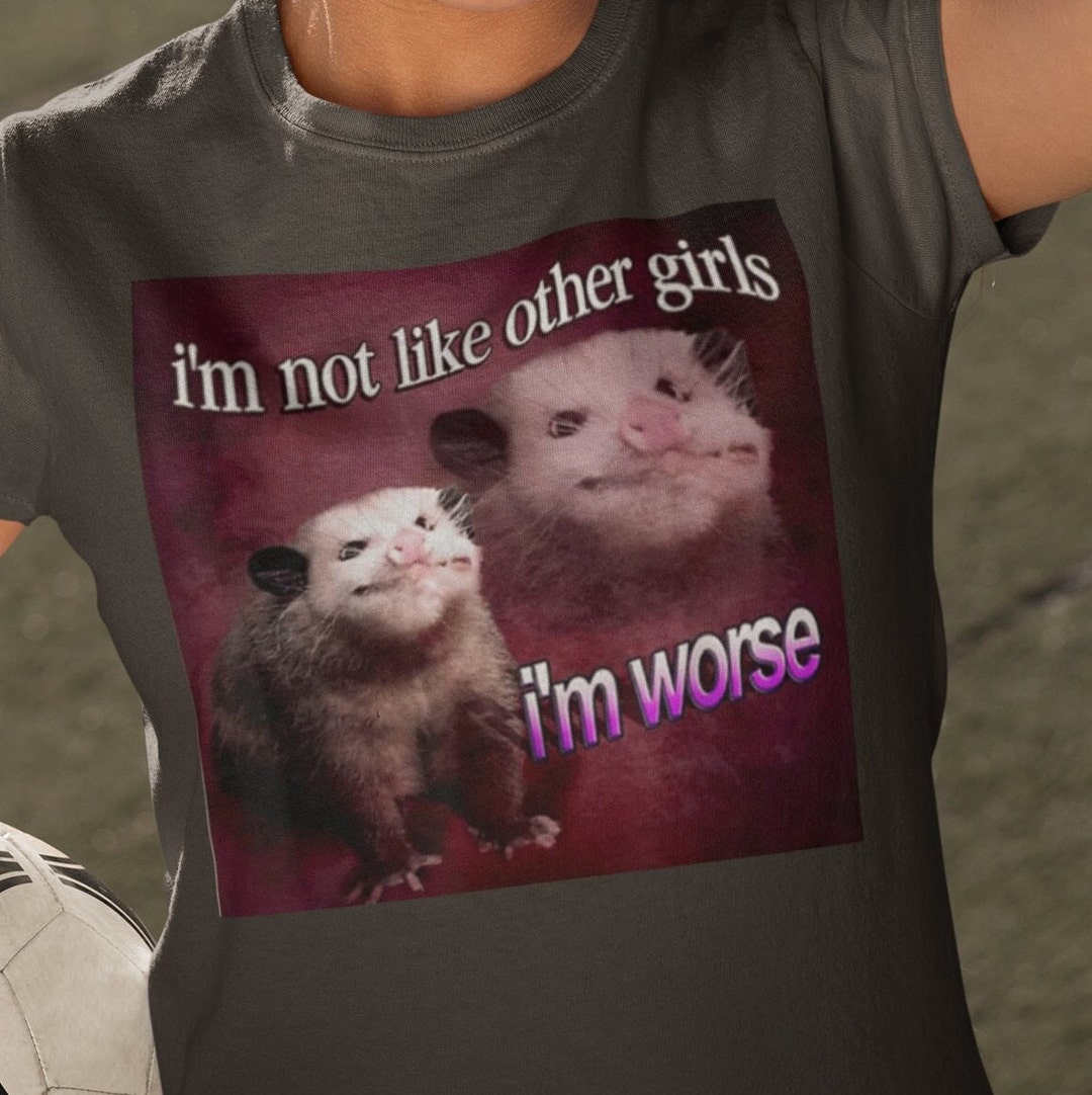 I'm Not Like Other Girls I'm Worse / Dank Meme Quote Shirt Out of ...