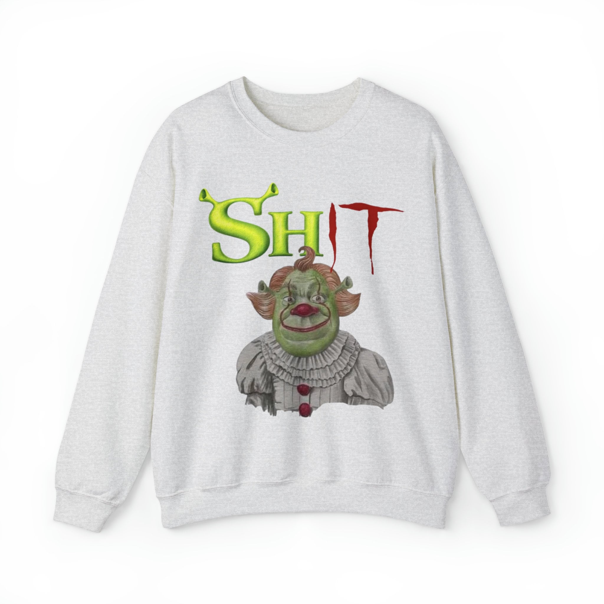 Shit / Shrek Ogre X IT Pennywise Halloween Dank Meme Quote Out - Etsy