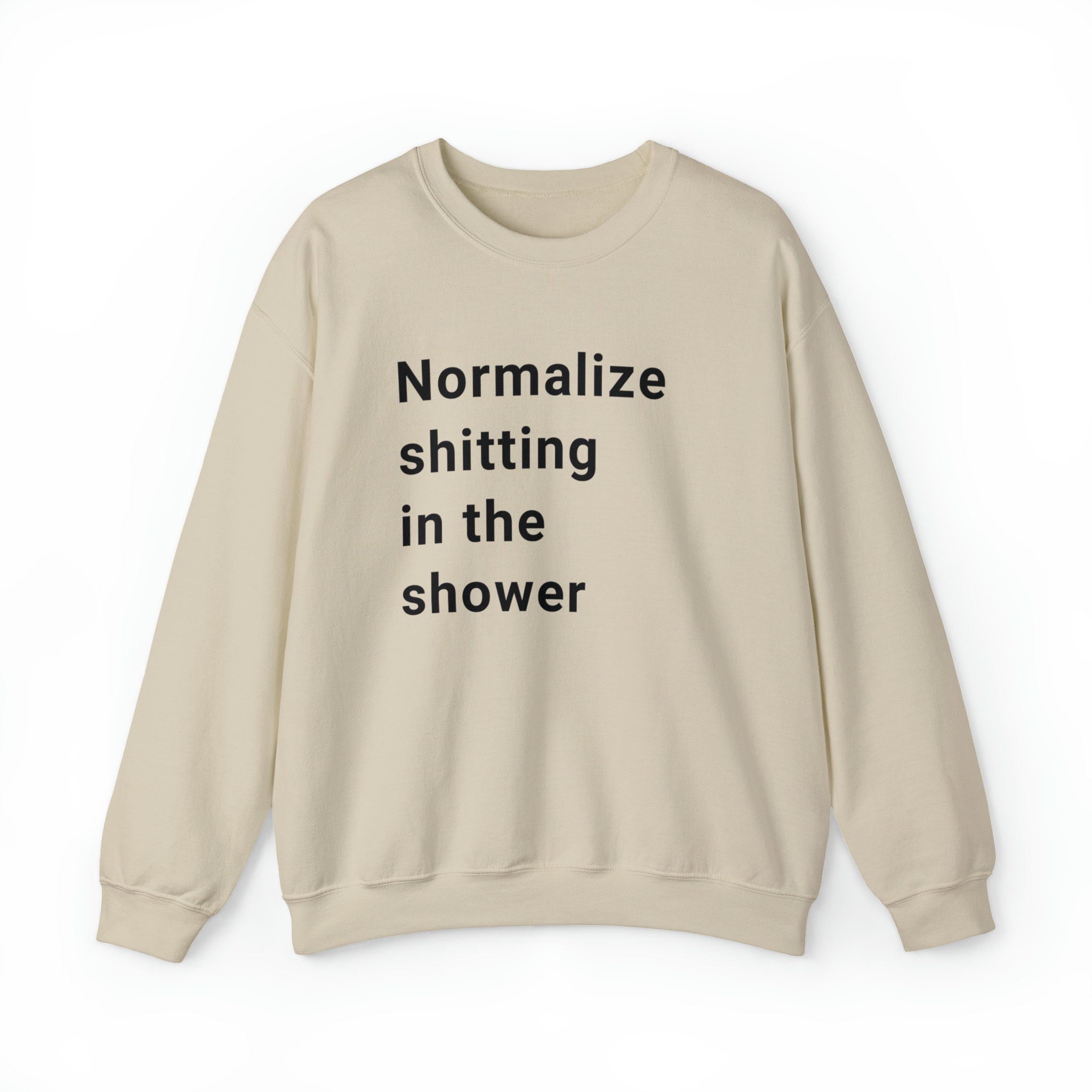 Normalize Shitting in the Shower / Dank Meme Quote Out of - Etsy