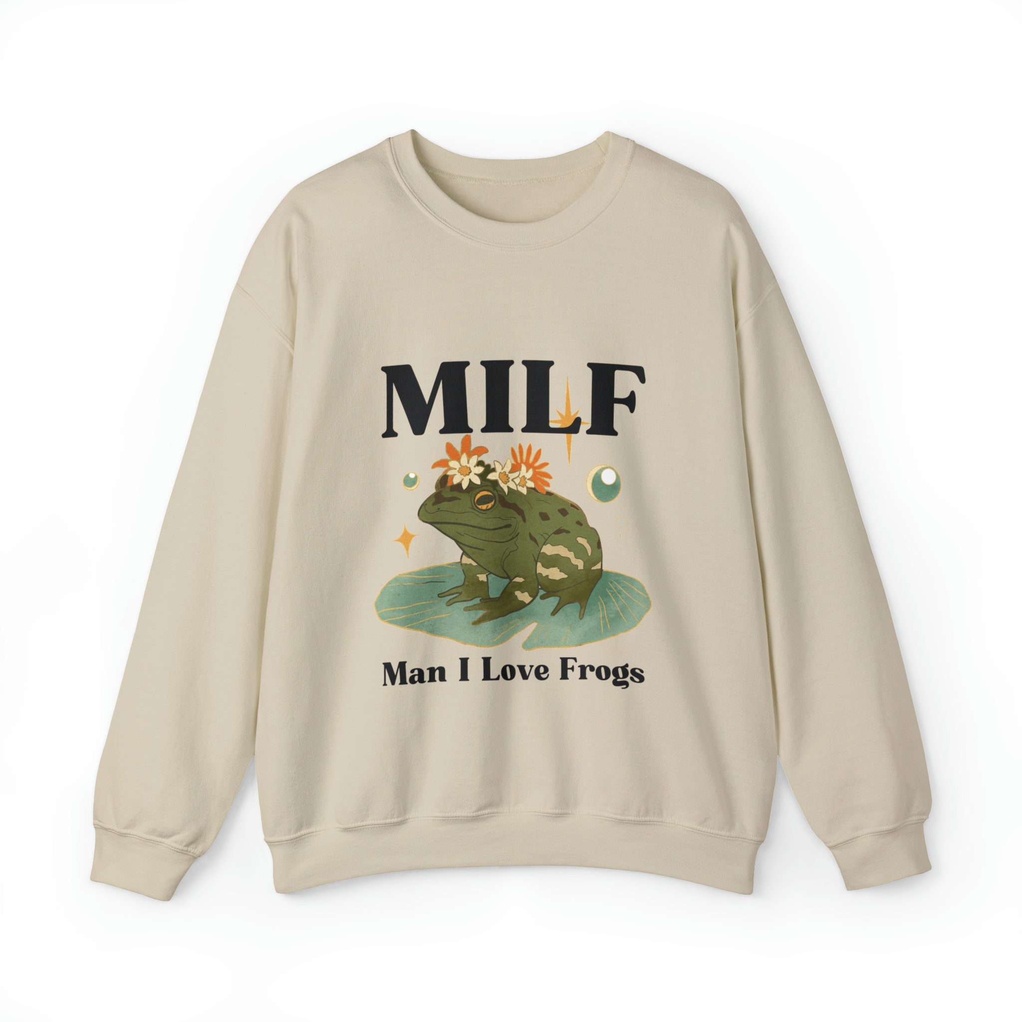 Man I Love Frogs / MILF Toad Merch Dank Meme Quote Out of - Etsy