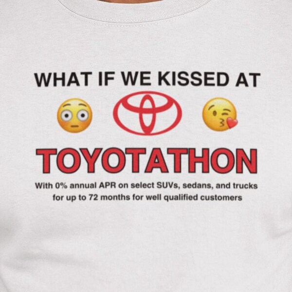 Toyotathon Shirt - Etsy