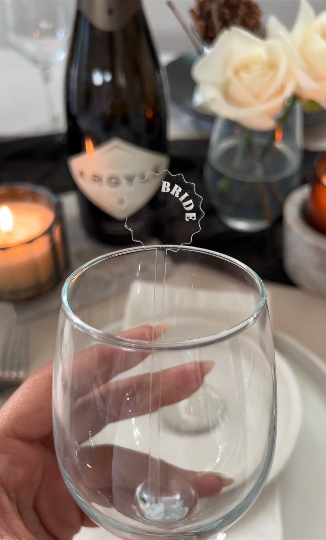 Bride Clear Drink Stir Sticks, Custom Wedding Stir Sticks, Custom Drink ...