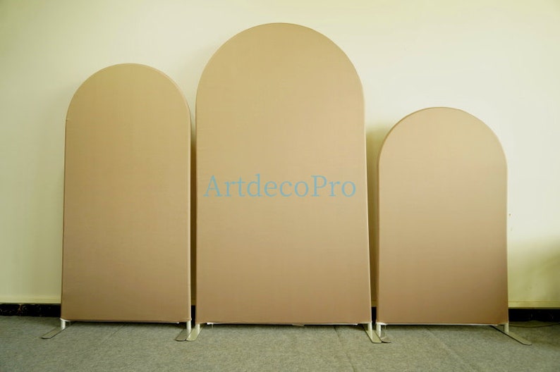 Arched Backdrop Stand Frame With Double-sided Fabric Covers Chiara ...
