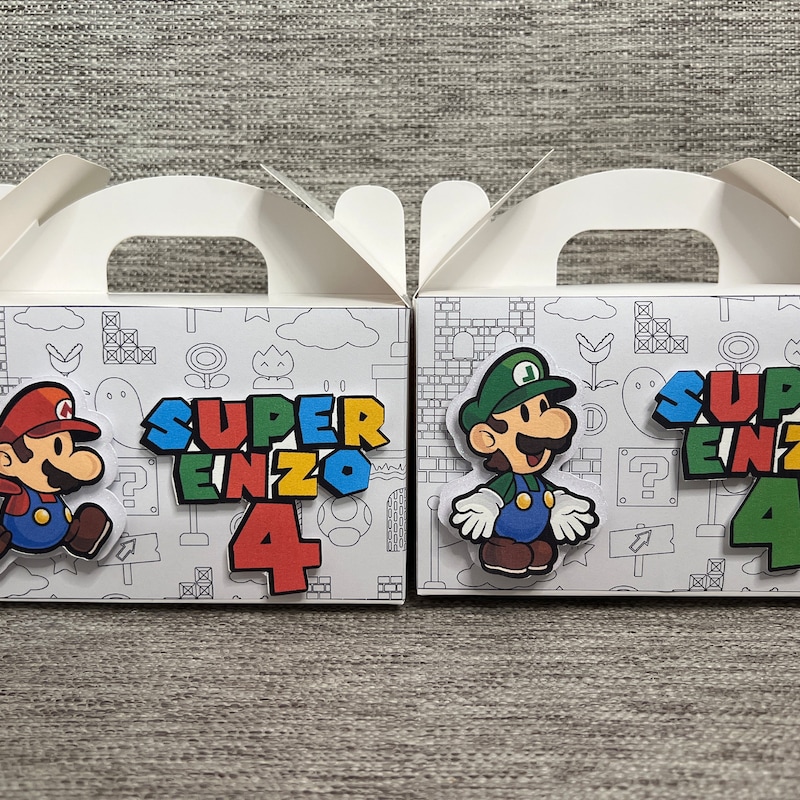 Super Mario Candy Boxes - Etsy
