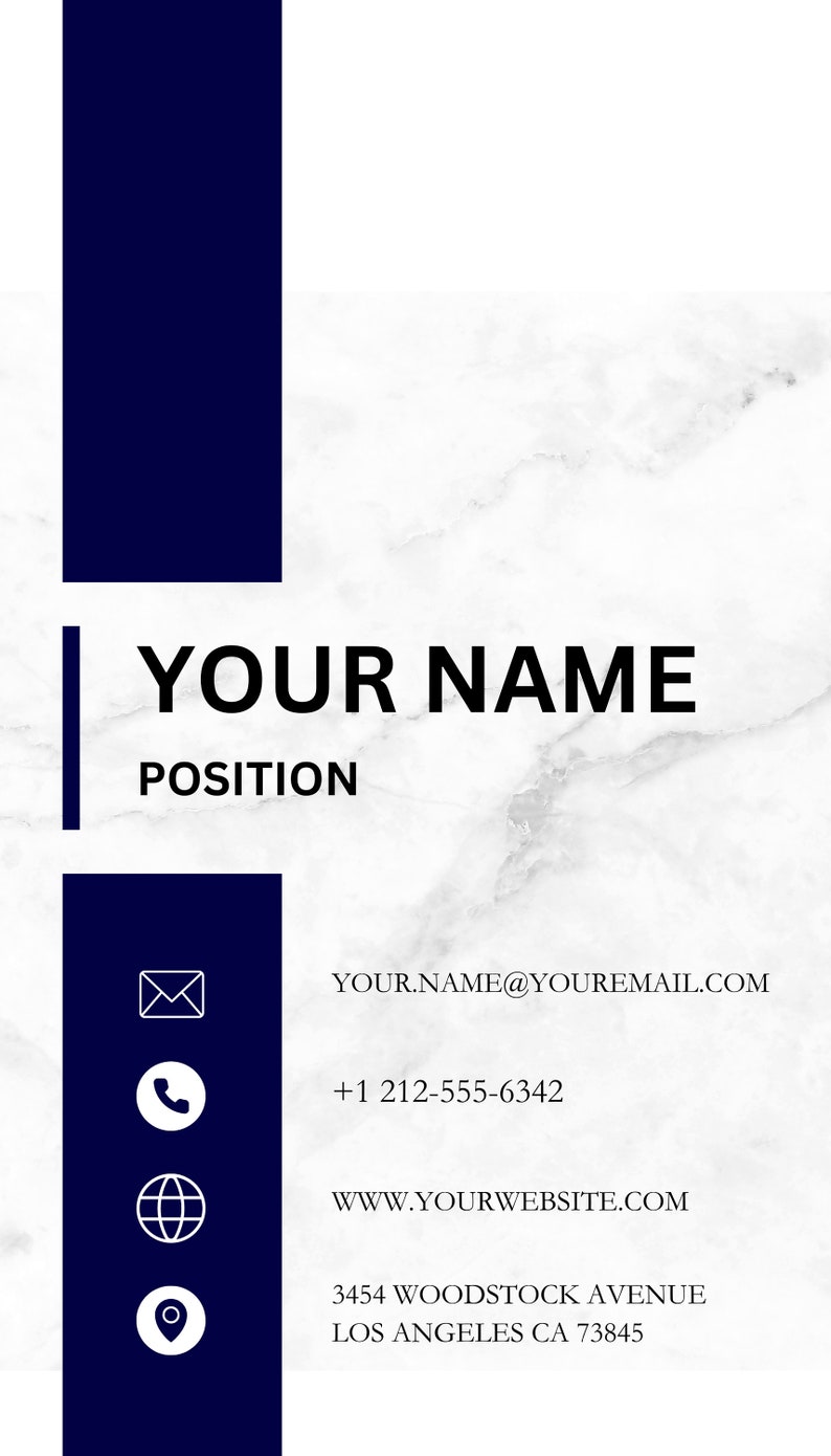 Stand Out With Our Unique Vertical Business Cards: Boost Your Brand ...