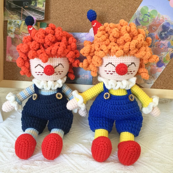 Crochet Clown - Etsy