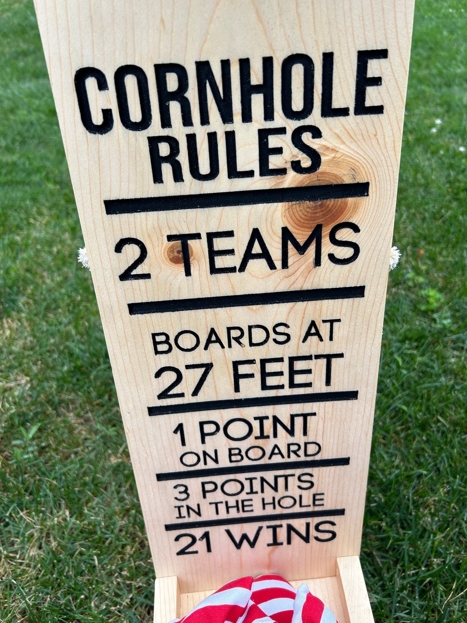 Customized Cornhole Set - Etsy