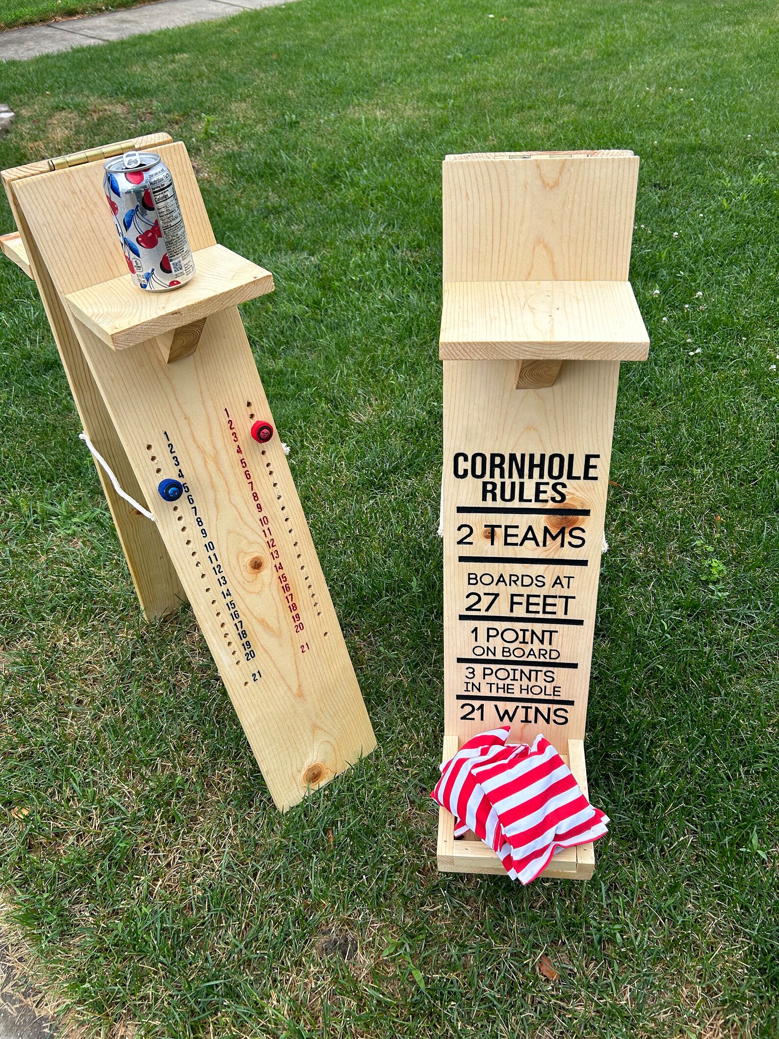 Customized Cornhole Set - Etsy