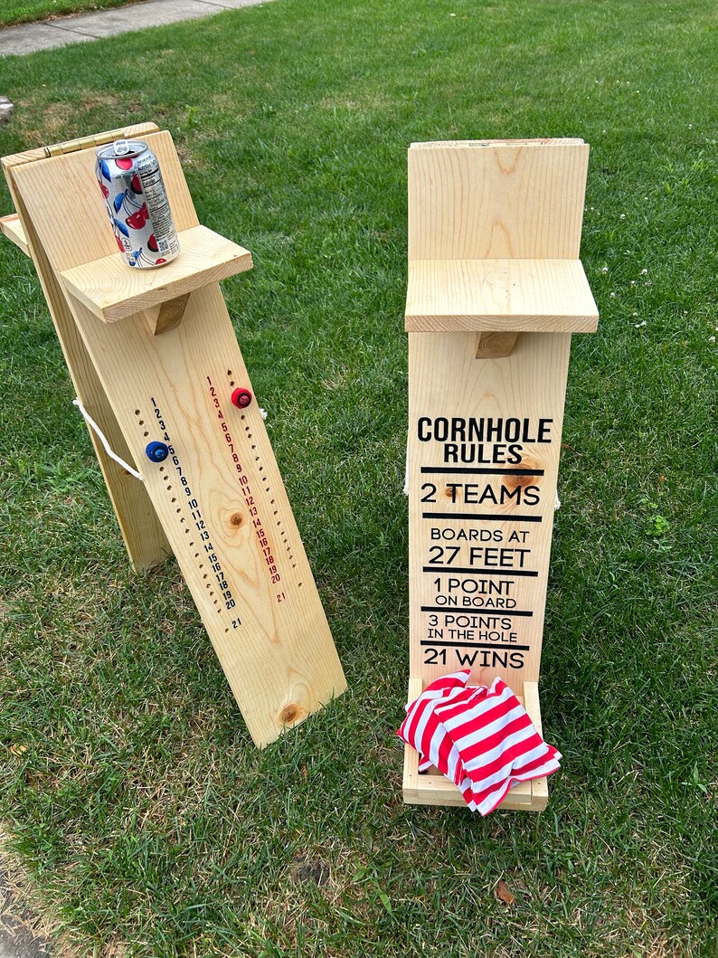 Customized Cornhole Set - Etsy