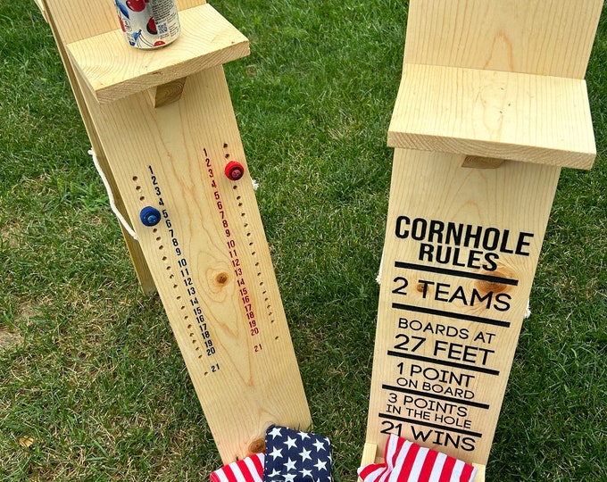 Customized Cornhole Set - Etsy