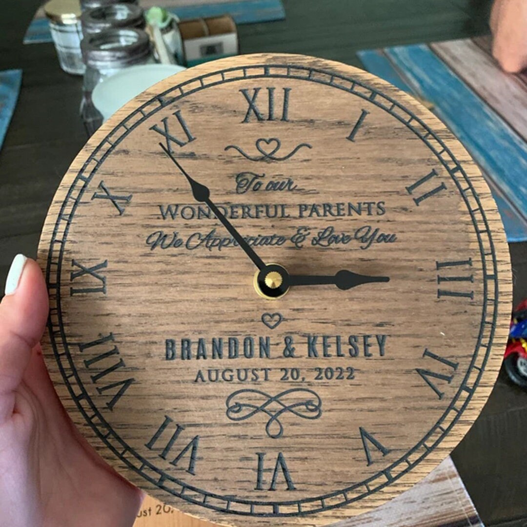 Father Memorial Clocks, Father Memorial Gifts, Lost Dad Memorial Gifts ...