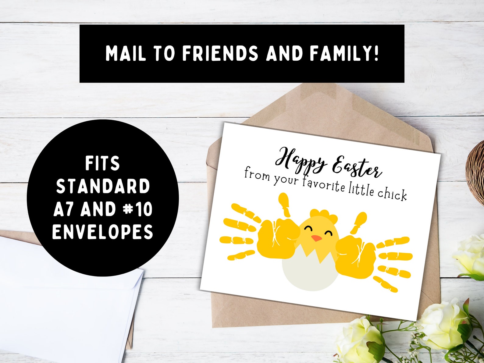 10 Easter Handprint and Footprint Craft Bundle Printable DIY Spring ...