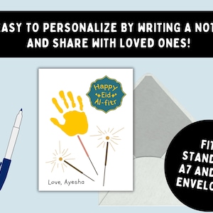 Ramadan and Eid Al-fitr Handprint & Footprint Craft Bundle - Printable ...