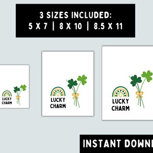 St. Patrick's Day Handprint and Footprint Craft Bundle -- Printable DIY ...