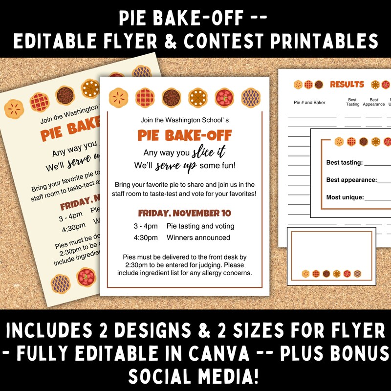 Bake off Score Cards - Etsy