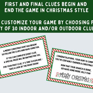 Christmas Treasure Hunt -- Festive Scavenger Hunt for Kids & Family ...