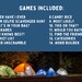 Camping-themed Party Games Printable Camp Games Camp Bunk - Etsy