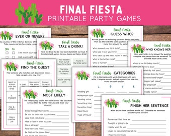 Final Fiesta Bachelorette Party Scavenger Hunt Game - Etsy