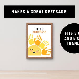 Spring Handprint Crafts -- Printable DIY Seasonal Art Activities for ...