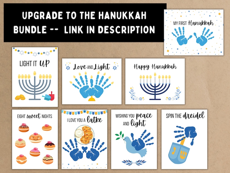 Hanukkah Latke Handprint Craft Printable DIY Hanukkah Handprint ...