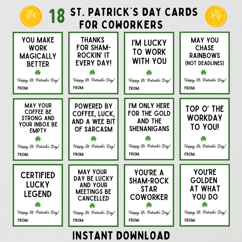 St Patrick Funny Card - Etsy