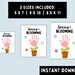 Spring Handprint Crafts -- Printable DIY Seasonal Art Activities for ...