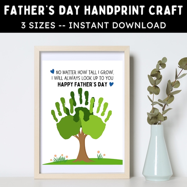 Handprint Tree - Etsy
