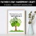 Father's Day Tree Handprint Craft Printable DIY Handprint Activity Dad ...