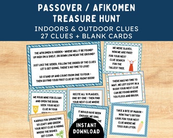 Kids Passover Pesach Activity Printable Placemat Instant Download ...