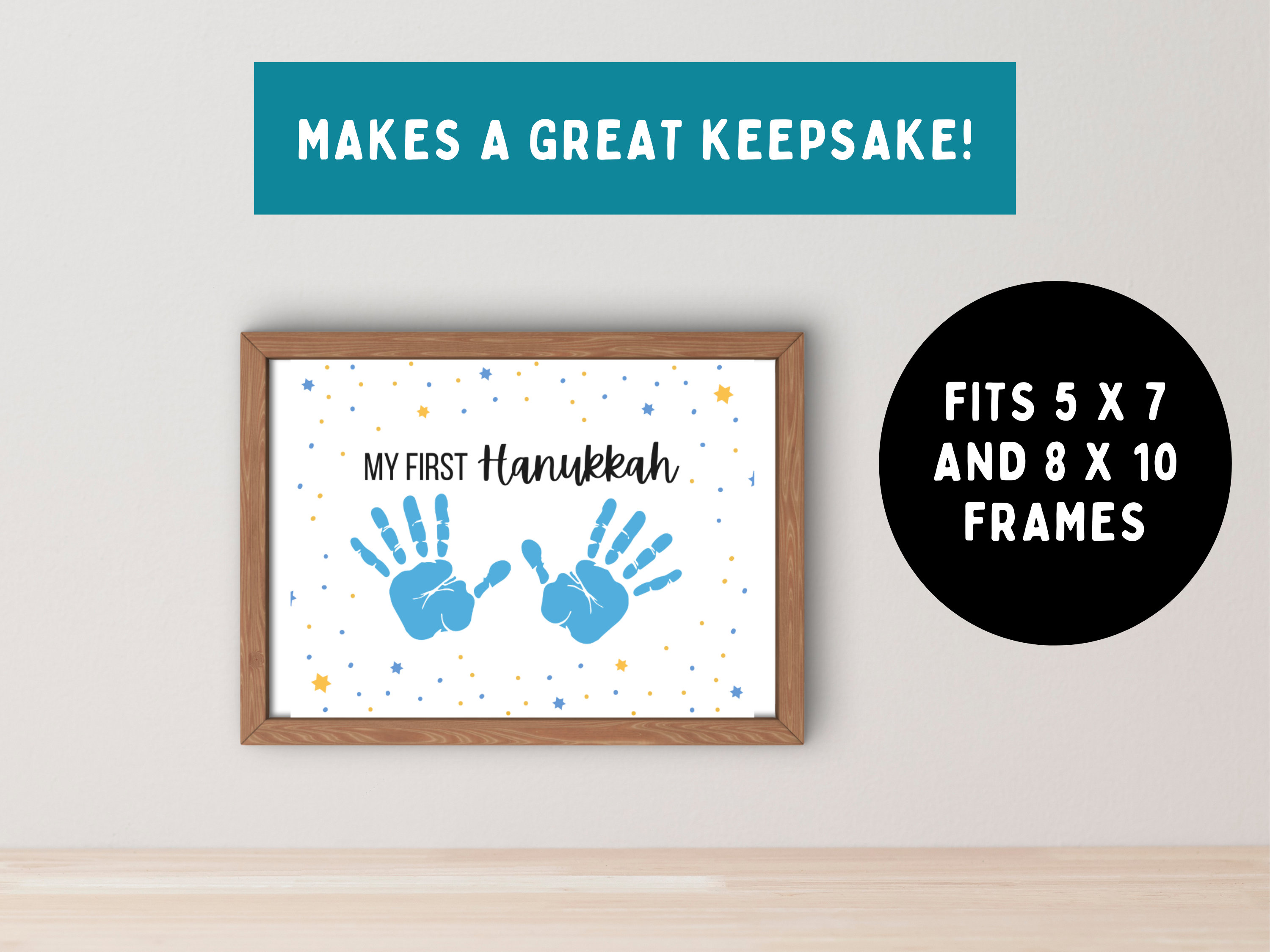 Hanukkah Handprint Craft Bundle -- Printable Chanukah Activity for Kids ...