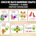 Cinco De Mayo Handprint Craft Bundle Printable DIY Craft Activities ...