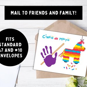 Cinco De Mayo Handprint & Footprint Craft Bundle -- Printable DIY Art ...