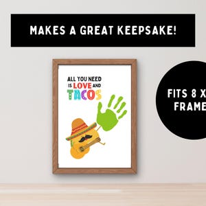 Cinco De Mayo Handprint & Footprint Craft Bundle -- Printable DIY Art ...