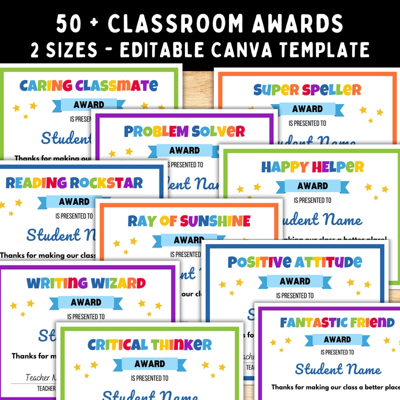 Preschool Superlative Awards - Etsy