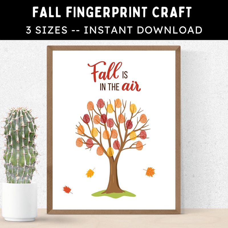 Fingerprint Craft - Etsy