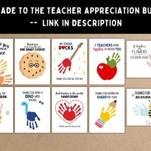 Teacher Appreciation Pencil Handprint Craft -- Printable DIY Art ...