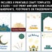 Ramadan and Eid Al-fitr Handprint & Footprint Craft Bundle - Printable ...