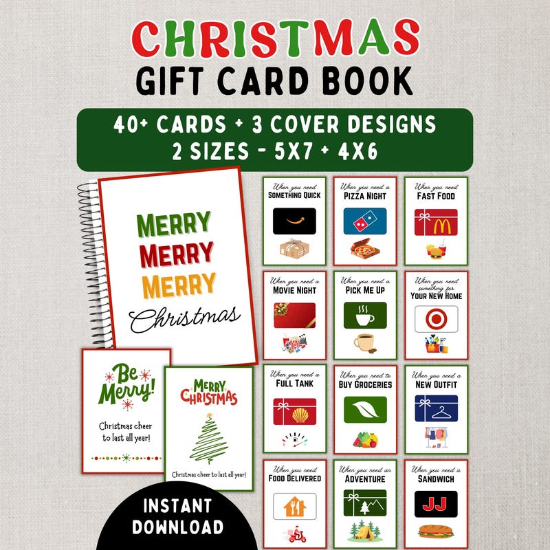 Christmas Gift Card Books - 60+ Gift Ideas for 2026
