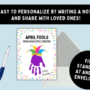 April Fools Day Handprint Craft Bundle - Printable DIY Art Activities ...
