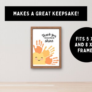 Teacher Appreciation Handprint and Fingerprint Craft Bundle ...