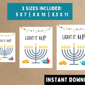 Hanukkah Handprint Craft Bundle -- Printable Chanukah Activity for Kids ...