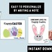 Easter Handprint, Footprint & Fingerprint Craft Bundle - Printable DIY ...