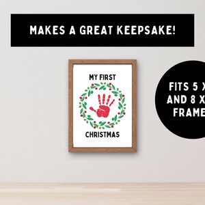 20 Winter and Christmas Handprint and Footprint Craft Bundle Printable ...