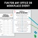 20 Office Party Games Bundle - Printable Team Building Games for Work ...