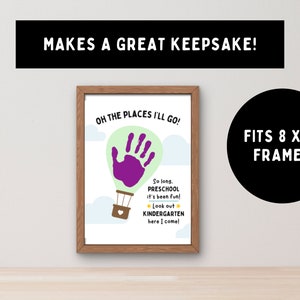 Preschool / Pre-k Graduation Handprint Craft Bundle Printable DIY Craft ...