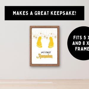 Ramadan and Eid Al-fitr Handprint & Footprint Craft Bundle - Printable ...