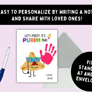 6 Purim Handprint Craft Templates -- Printable Jewish Holiday Art ...