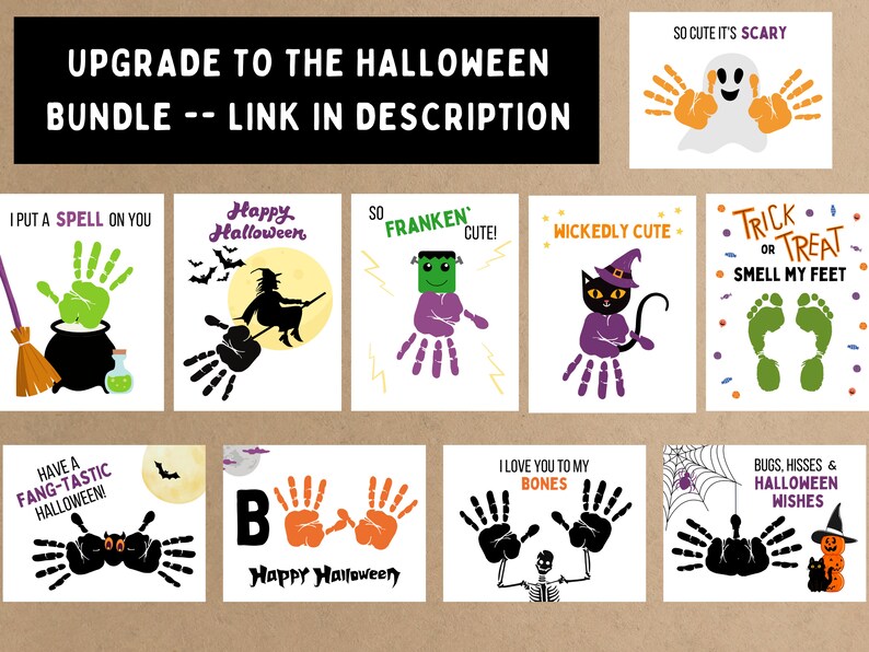 Halloween Handprint Craft -- Printable Spider Activity -- DIY October ...