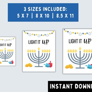 Hanukkah Handprint Craft Bundle -- Printable Chanukah Activity for Kids ...