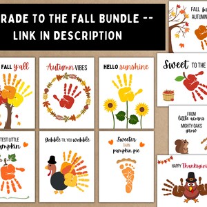Pumpkin Handprint Craft -- Printable DIY Autumn Handprint Activity ...